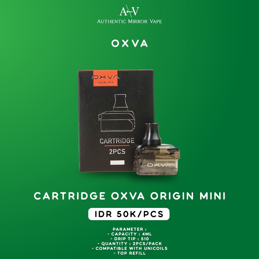 Jual Cartridge OXVA Origin Mini Empty Pod No Coil - CC | Shopee Indonesia