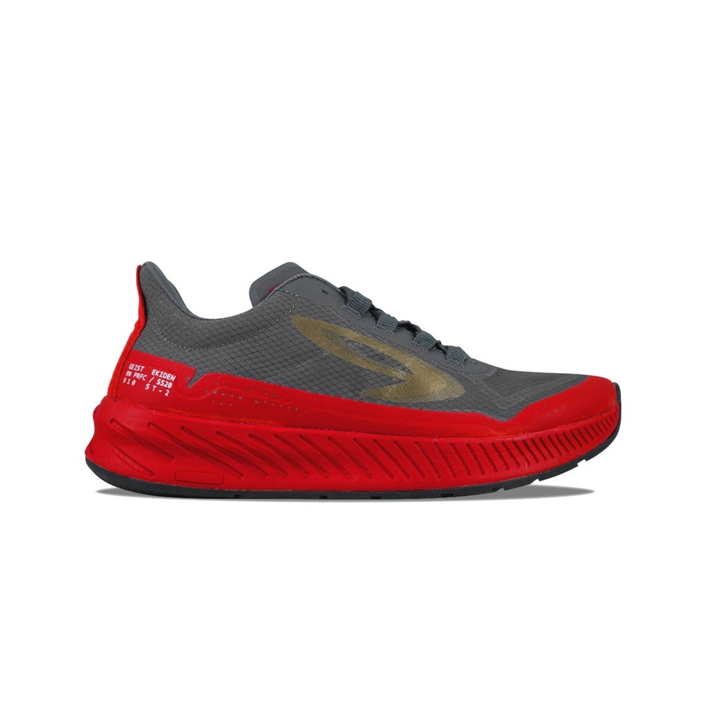 Jual 910 NINETEN GEIST EKIDEN /Sepatu Running/Sepatu Snaker/ABU TUA-MERAH | Shopee Indonesia