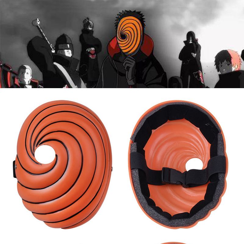 Jual Mask Obito Orange Tobi Obito Uchiha Naruto Cosplay Anime Japanese ...