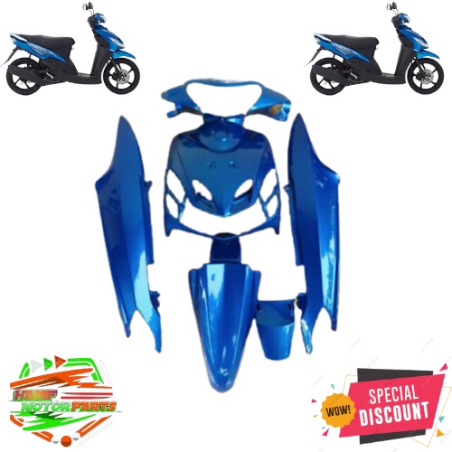 Jual Full Body Halus Yamaha Mio Smile Mio Sporty Biru / Full Bodi Halus ...