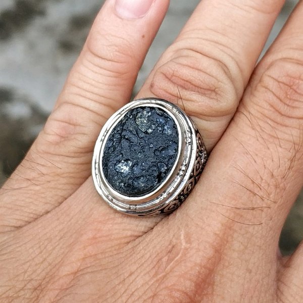 Jual Batu Cincin BATU AKIK NATURAL SATAM METEOR BANGKA BELITUNG ...
