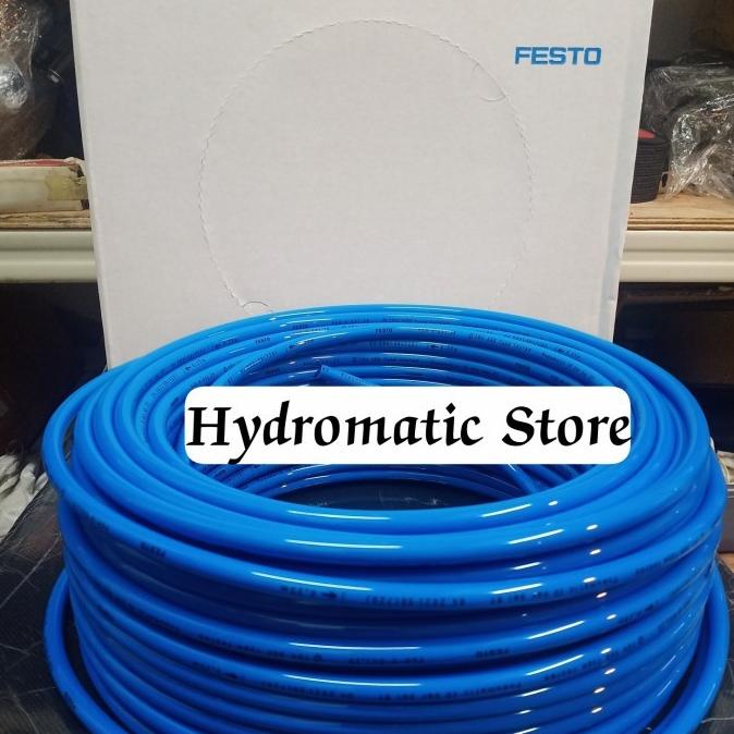 Jual Selang Pu 8Mm Festo / Selang Pu Festo Punh 8X1.25-Bl (1Roll ...