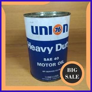 Jual parts UNION 76 oli kaleng lawas jadul isi dan segel 140ZZ3 ...