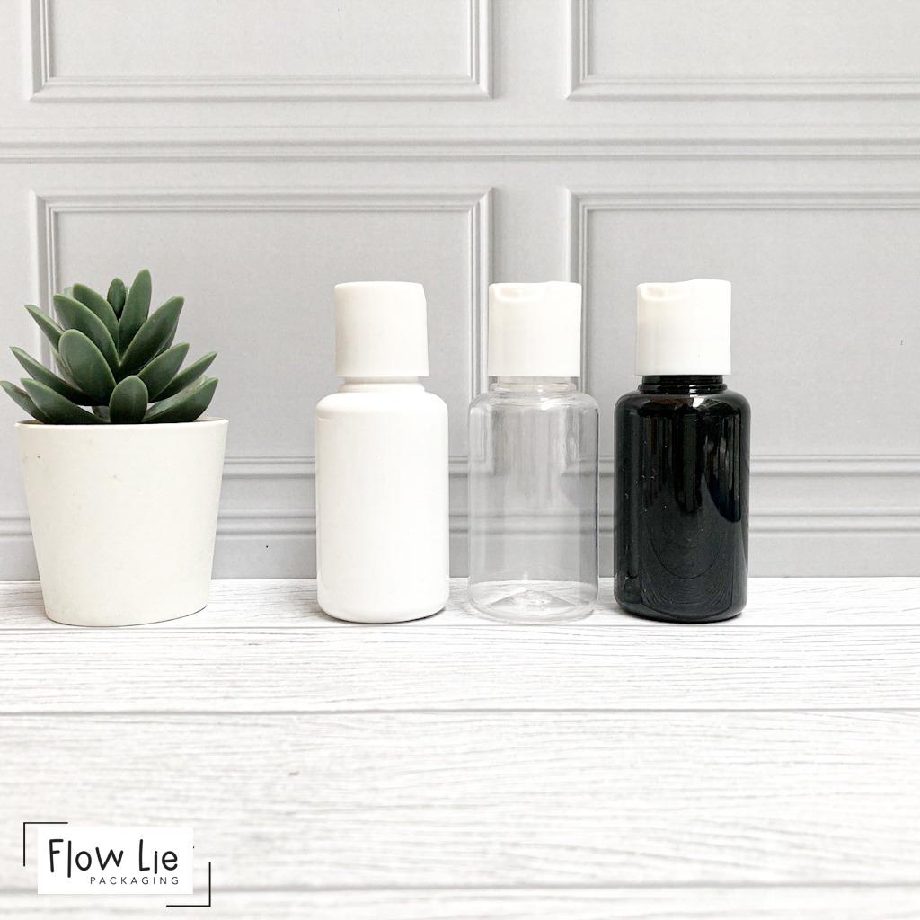 Jual Botol Presstop Putih 70ml Tubular Plastik PET Lotion Handsoap Hand ...