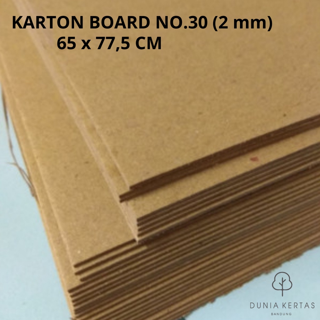 Jual MIN PESAN 5 LEMBAR. Karton hard board No.30 (tebal 2mm) 65 x 77,5 ...
