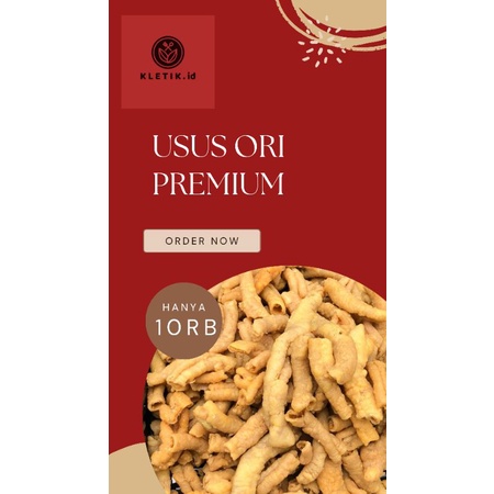 Jual Usus Original Gurih Premium 100gr-250gr Usus Krispi | Shopee Indonesia