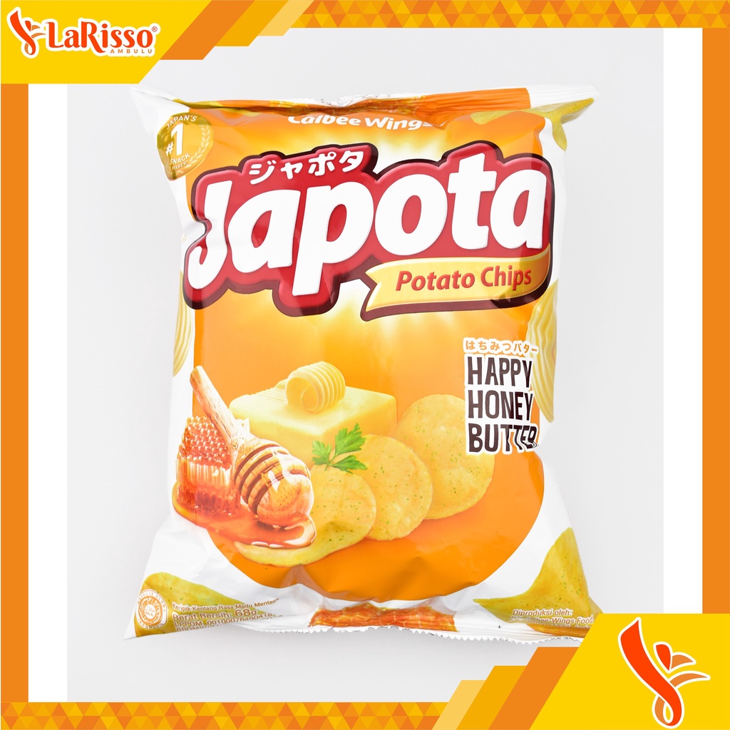 Jual JAPOTA SNACK KENTANG RASA HONEY BUTTER 68GR | Shopee Indonesia