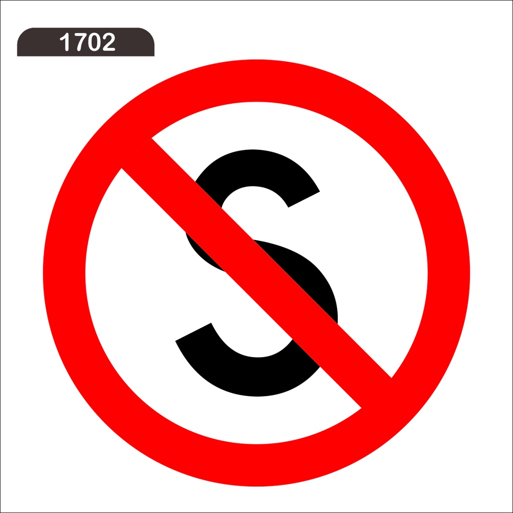 Jual RAMBU DILARANG BERHENTI 60x60 CM | Shopee Indonesia