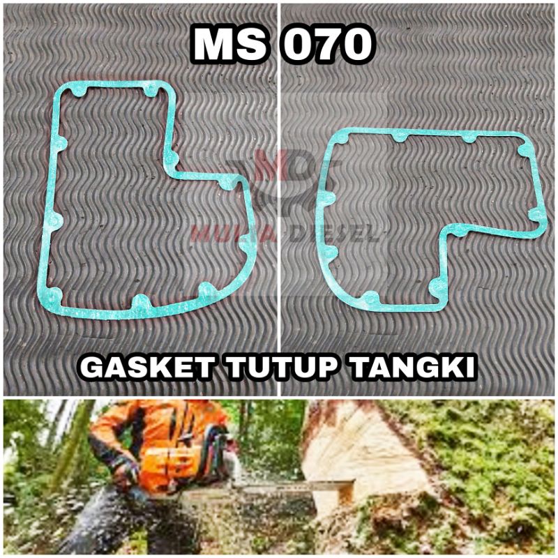 Jual Gasket Pak Paking Tutup Tapak Tangki Bodi Chainsaw Besar 070 MS070 ...