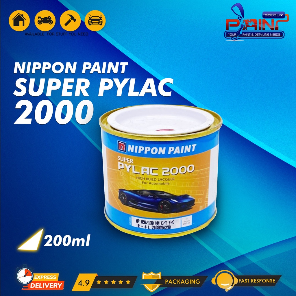 Jual NIPPON PAINT SUPER PYLAC 2000 - 200ml | Shopee Indonesia