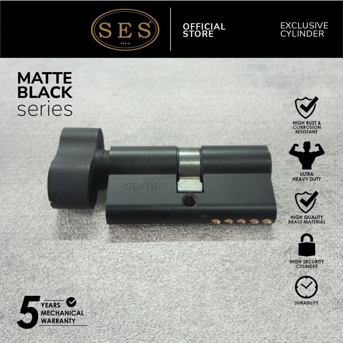Jual Silinder Kunci - Cylinder SES 70mm EK (Knob) BM | Shopee Indonesia