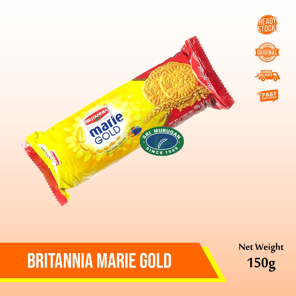 Jual BRITANNIA MARIE GOLD 150g | Shopee Indonesia