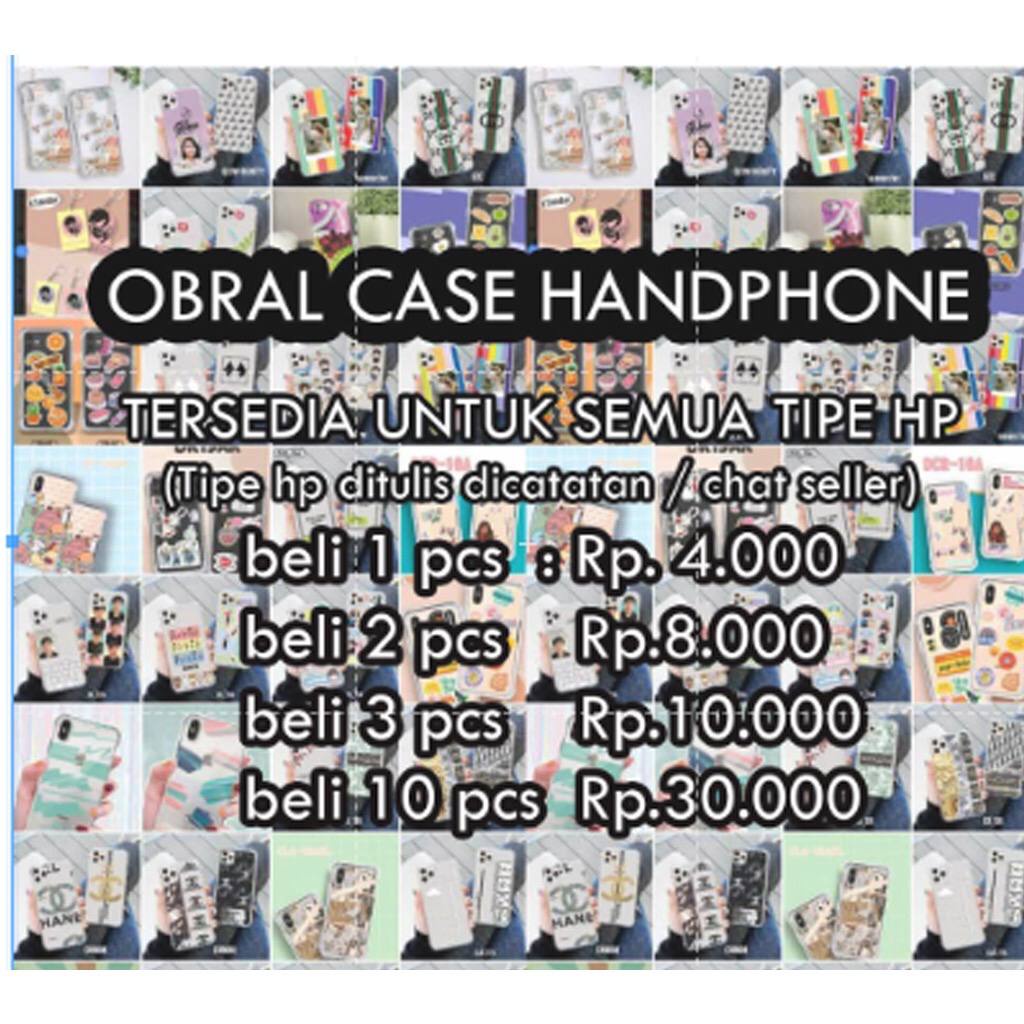 Jual GROSIR! SALE CASE RANDOM MOTIF UNTUK SEMUA TIPE HP CAMPUR BAHAN ...