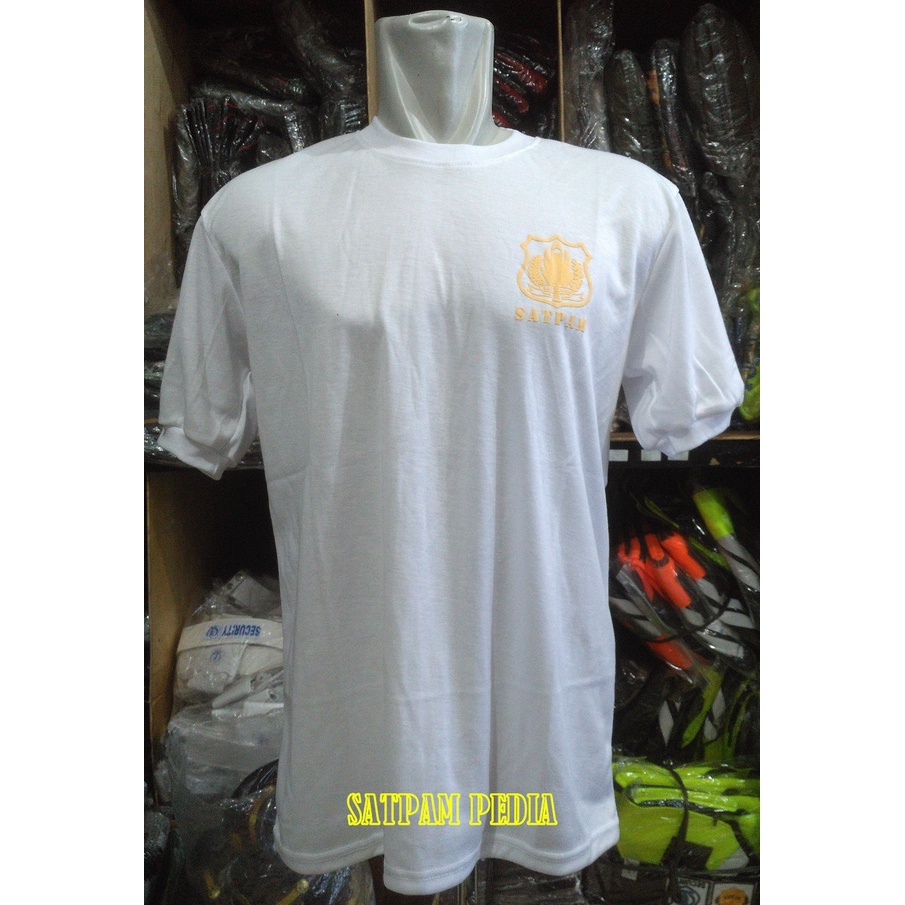 Jual Kaos Satpam Putih Logo Krem - Kaos Security Putih Logo Krem ... Jual Kaos Satpam Putih Logo Krem - Kaos Security Putih Logo Krem ...