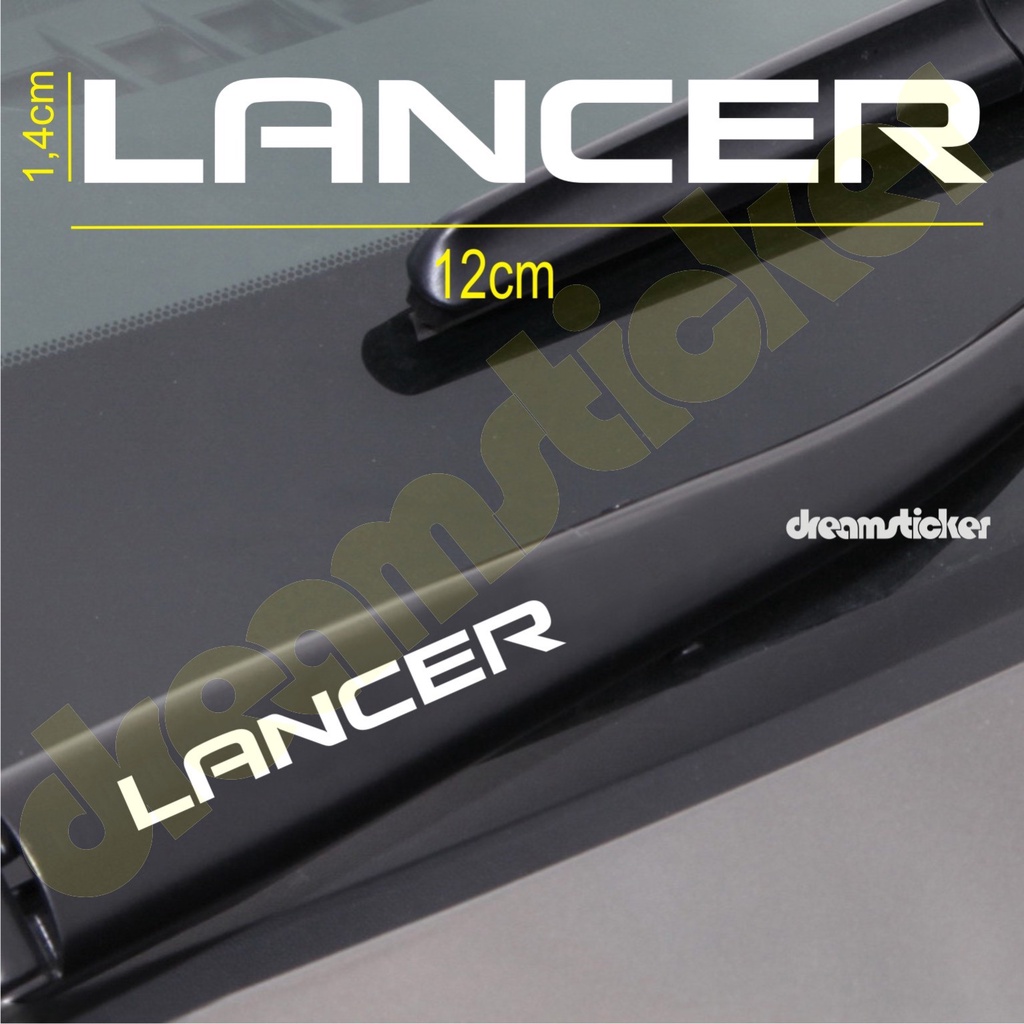 Jual Sticker Stiker Wiper Mobil Mitsubishi Lancer | Shopee Indonesia