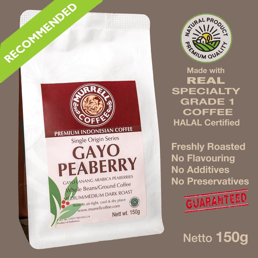 Jual GAYO PEABERRY kopi lanang arabica specialty premium biji bubuk ...