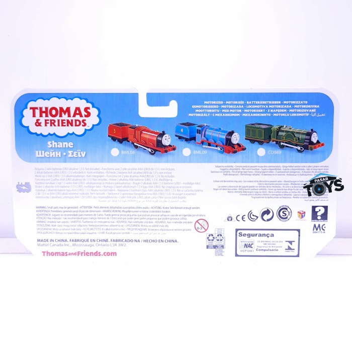 Jual Thomas & Friends Trackmaster Motorized Shane Fisher-Price # ...