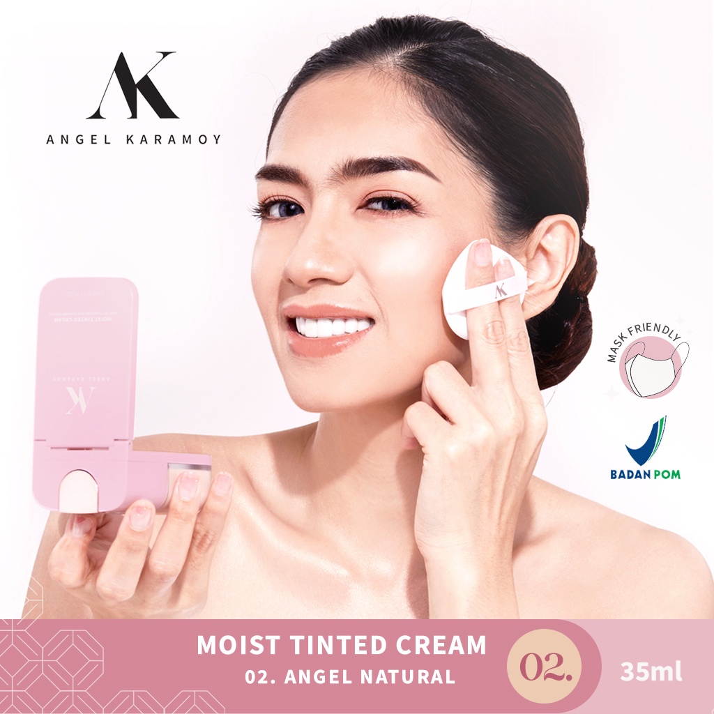 Jual AK Moist Tinted Cream An with UV Protection and Camelia Extract ...