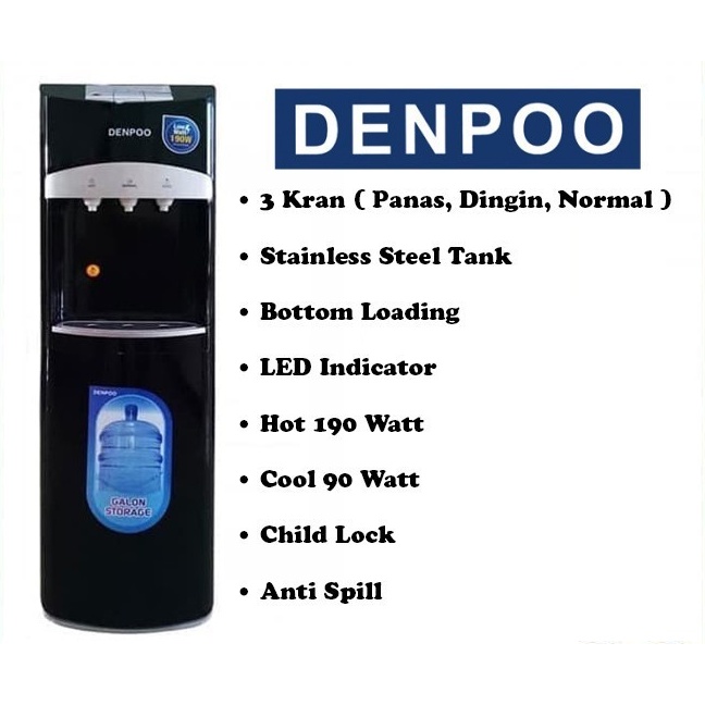 Jual Denpoo DDB-29 Standing Galon Bawah Dispenser | Shopee Indonesia