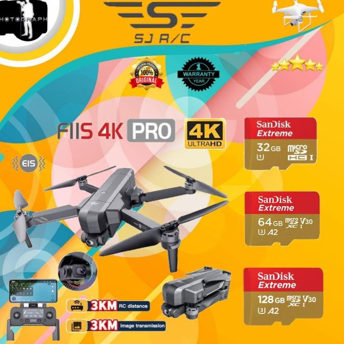 Jual SJRC F11S 4K PRO 3KM / SJRC DRONE REMOTE CONTROL F11S 4K PRO 3KM ...