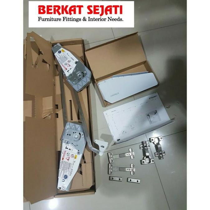 Jual HAFELE FREE FOLD Lift Up Gas Spring Engsel Hidrolik Lemari Kitchen ...