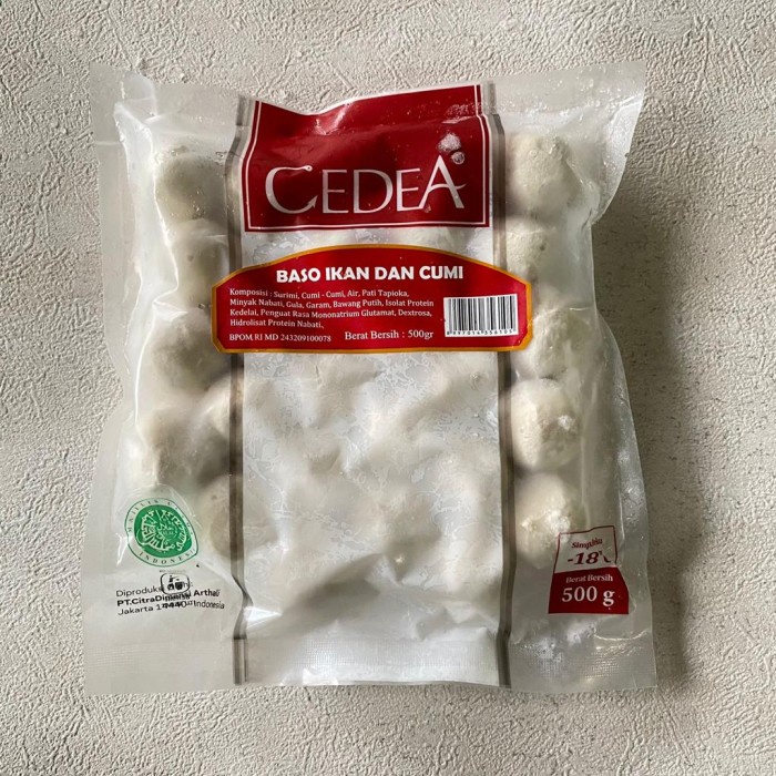 Jual Cedea baso ikan dan cumi 500gr | Shopee Indonesia