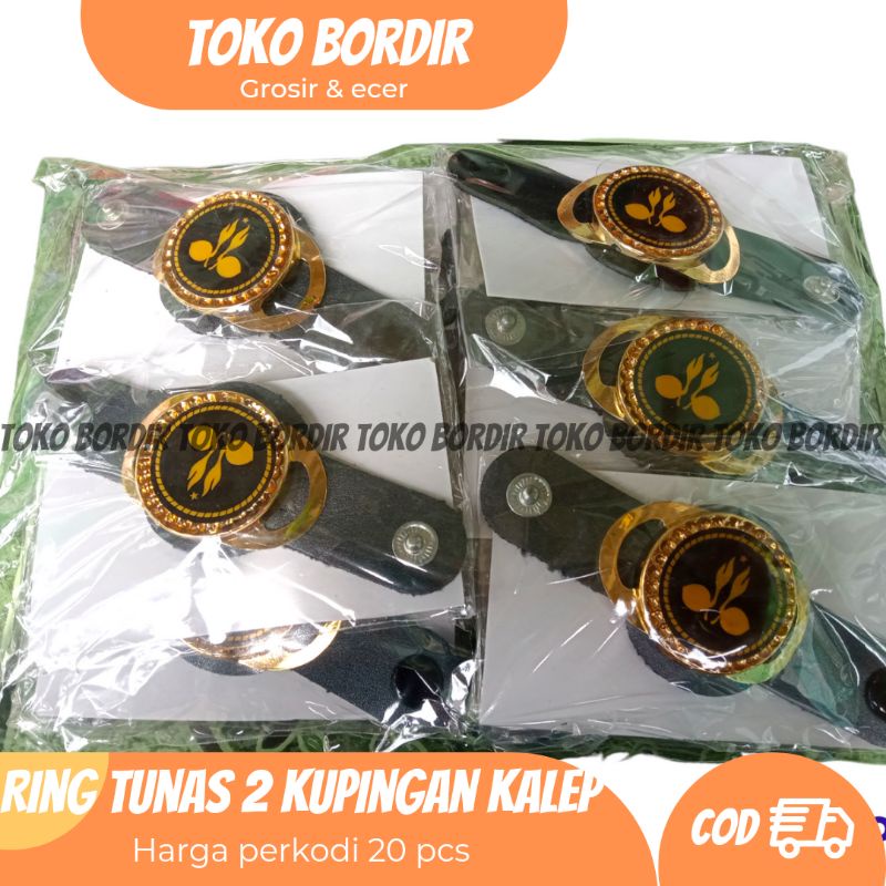 Jual Ring hasduk tunas 2 kupingan kalep perkodi 20 pcs | Shopee Indonesia