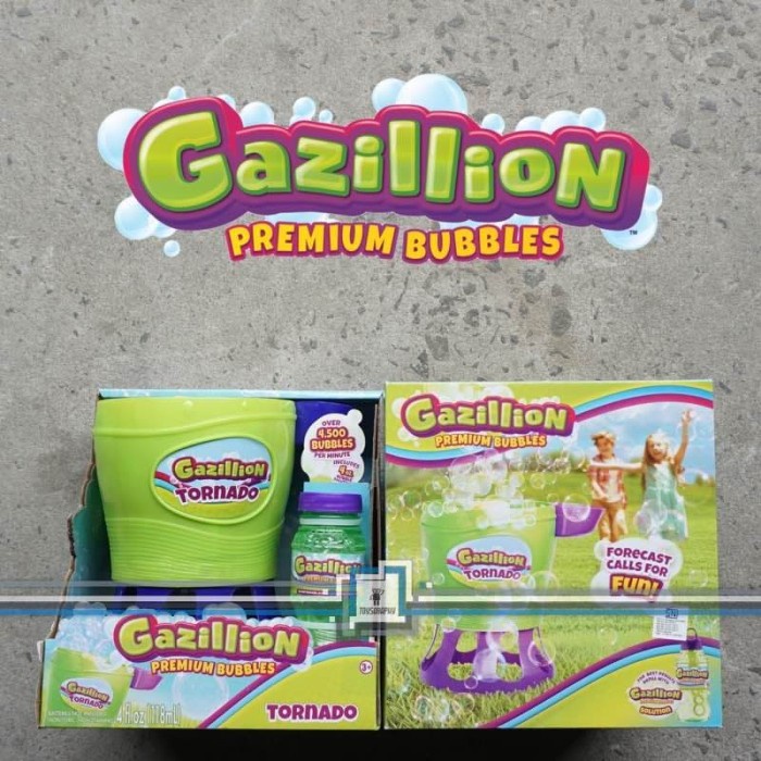 Jual Best Seller Gazillion Tornado / Mesin Bubble Blower Gokil Otomatis ...