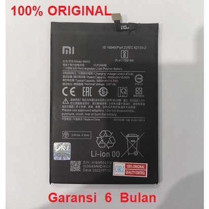 Jual Baterai Battery XIAOM Redmi 10c 10A BN5G Original 100% | Shopee ...