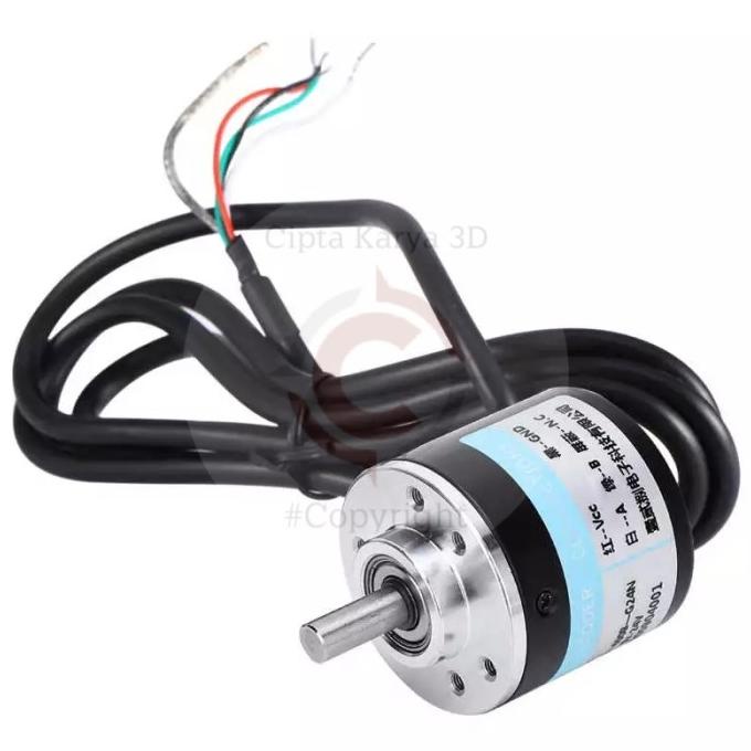 Jual Encoder 400 / 600 Pulses Incremental Rotary Dc 5V-24V Ab 2 Phases ...