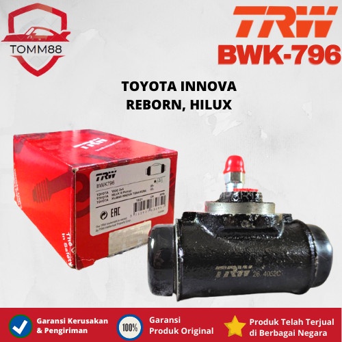 Jual TRW Wheel Cylinder BWK796 Innova Reborn Vigo Master REM BELAKANG ...