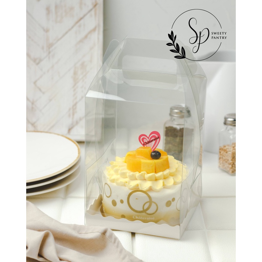 Jual 5PCS - MIKA DELI 131318 - Dus mika box packaging mini cake Kotak ...