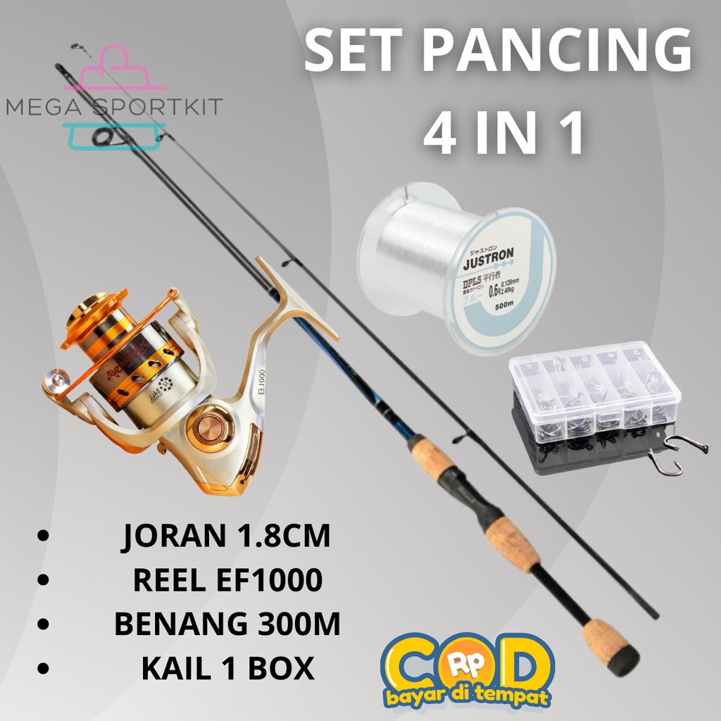 Jual SET PANCING SUNGAI KOLAM PINGGIR LAUT 1 PAKET SIAP MANCING JORAN ...