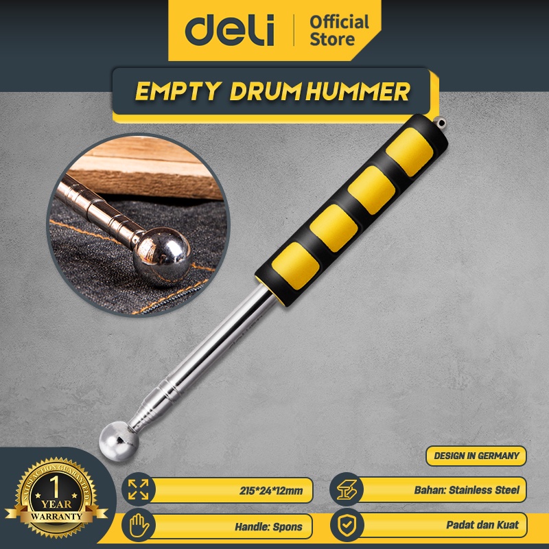 Jual Deli Empty Drum Hammer / Wall Inspection Telescopic / Alat Cek ...
