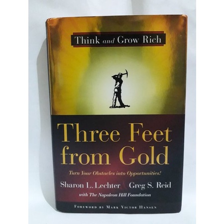 Jual BUKU IMPORT THINK AND GROW RICH THREE FEET FROM GOLD | Shopee ...