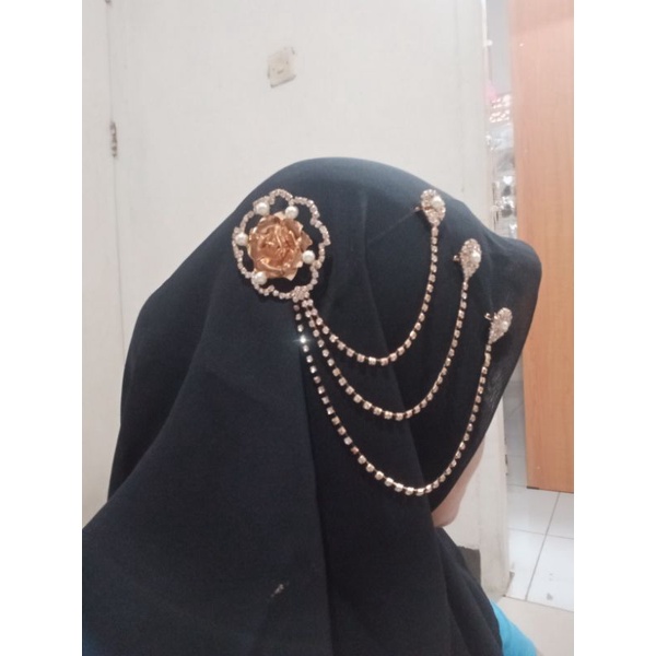Jual Bros Hijab / aksesoris hijab / hiasan hijab | Shopee Indonesia