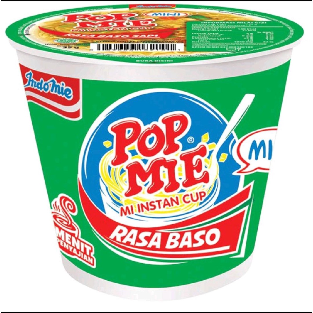 Jual Pop Mie Mini Rasa Baso Sapi 35 Gr | Shopee Indonesia