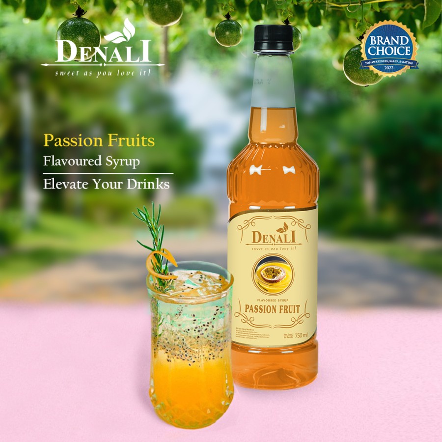 Jual Denali Syrup Passion Fruit (Passion Fruit Denali Sirup) | Shopee ...