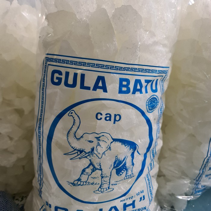 Jual Gula Batu Kristal Cap Gajah Kemasan Los 10 kg | Shopee Indonesia