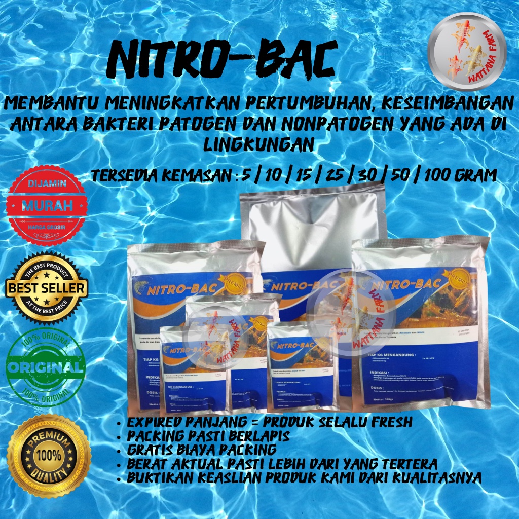 Jual NITROBAC Probiotik nitrobacter / nitrobacter / probiotik ...