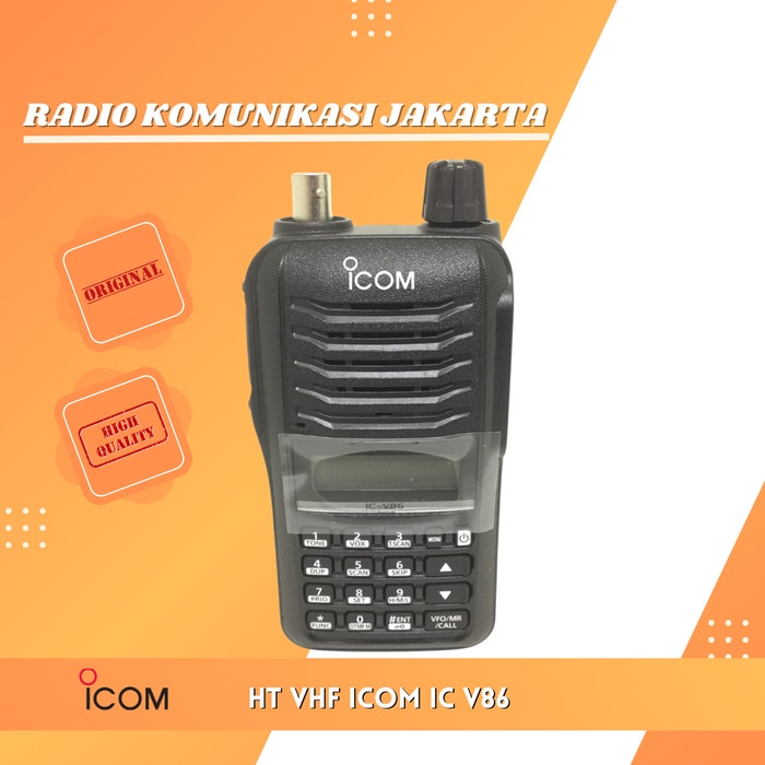 Jual ORI ORIGINAL HT ICOM IC V86 V-86 V 86 PENGGANTI IC V80 MURAH | Shopee Indonesia