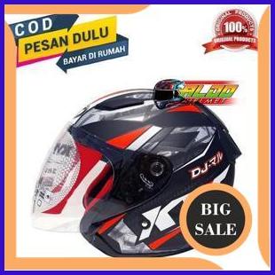 Jual tools n parts HELM KYT DJ MARU MOTIF 15 BLACK RED DOFF HALF FACE JUAL NHK 140ZZ3 | Shopee ...