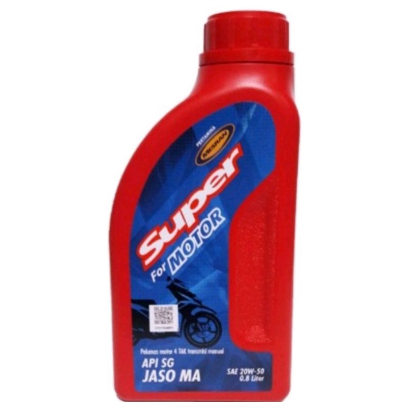 Jual Oli Mesran Super Motor 800ml Oli Pertamina Mesran Super 800ml ...