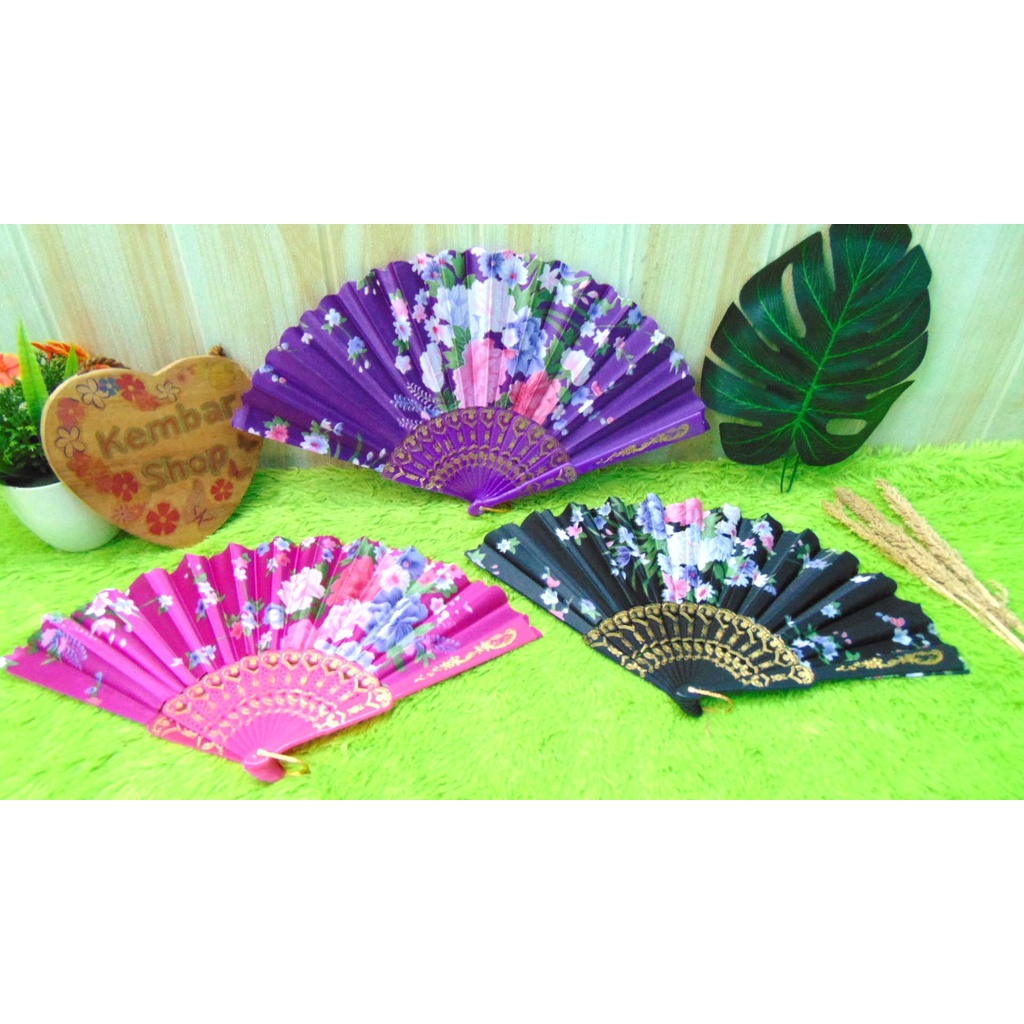 Jual KIP-SAKURA KIPAS LIPAT KONDANGAN KIPAS SOUVENIR MOTIF BUNGA SAKURA ...