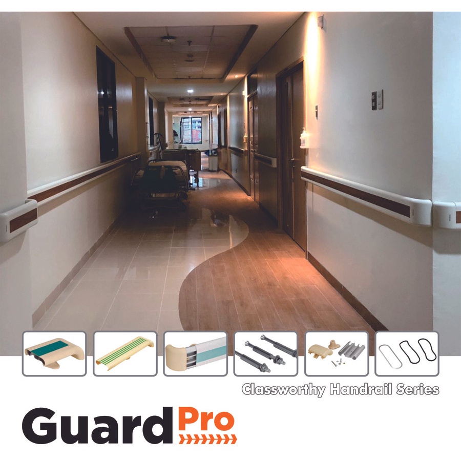 Jual Handrail Series Guard Pro / Hand Rail Tembok Rumah Sakit | Shopee ...