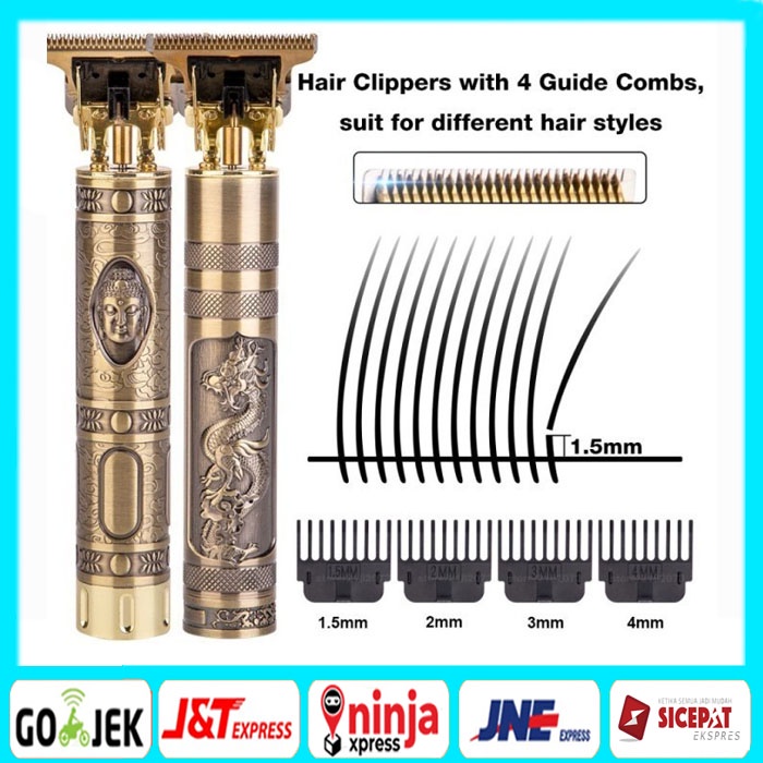 Jual BBS Alat Cukur Elektrik Model Dragon Vintage Professional Hair Clipper Timmer / Alat Cukur ...