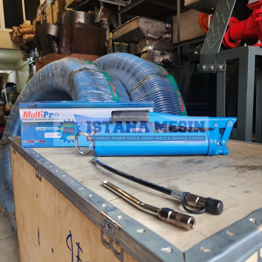 Jual PISPOT GEMUK PISPOT TANGAN MANUAL GREASE GUN MULTIPRO 500CC ...
