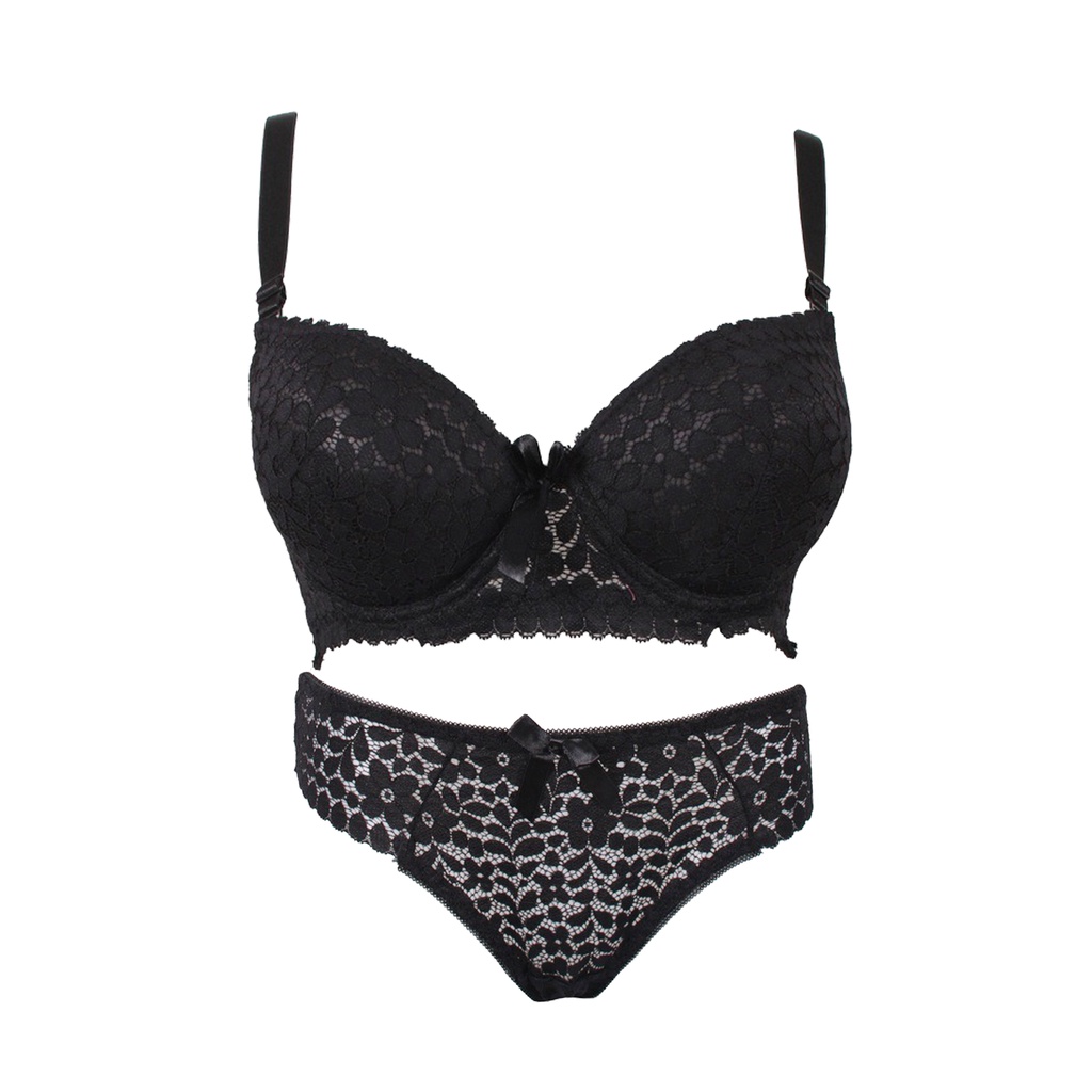 Jual BRA / BH SET + CD MCKENZIE cup 36B-42B kawat rubynoir | Shopee ...