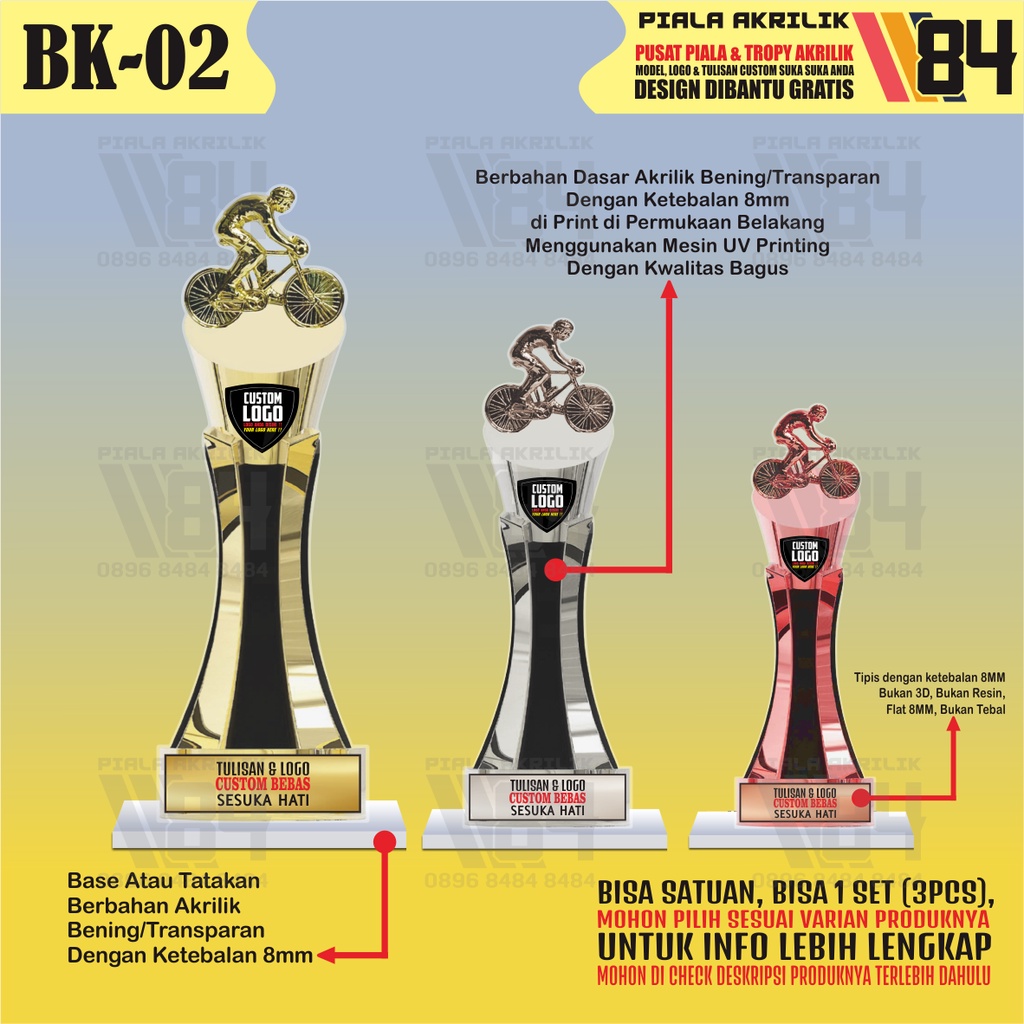 Jual PIALA SEPEDA, PIALA CYCLING, PIALA BIKE, TROPHY SEPEDA, TROPHY ...