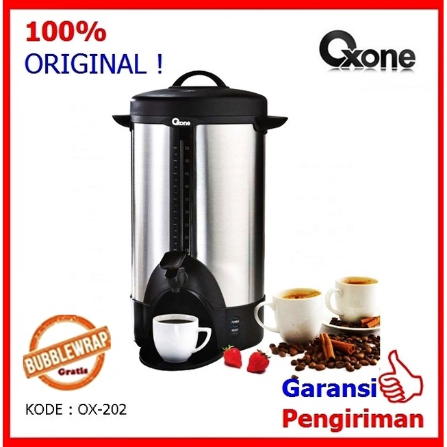 Jual Mesin Kopi Kapasitas Besar Water Boiler Oxone OX 202 9 Liter (OX 202 ) | Shopee Indonesia